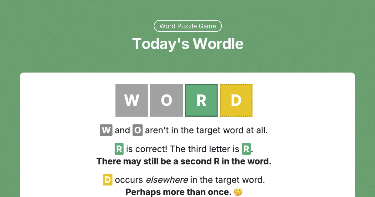 Today's Wordle Answer - Wordle Today Answer and Hints